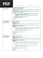 Example of Revision Week Lesson Plan | PDF | Lesson Plan | Dictionary