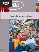 Fiche Technique - Pavés Plastiques | PDF | Plastique | Déchets
