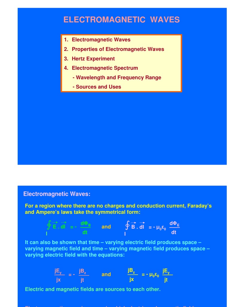5 Electromagnetic Waves | PDF