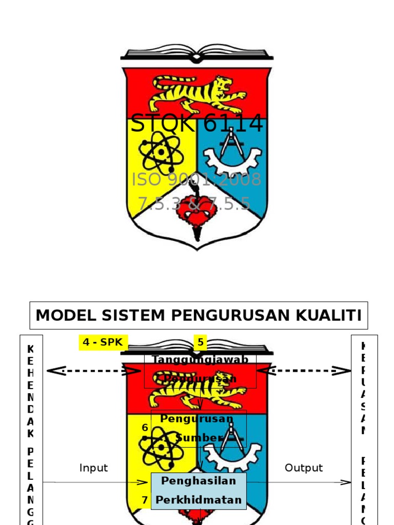 ISO 9001:2008 Quality Management Model | PDF | Quality Management ...