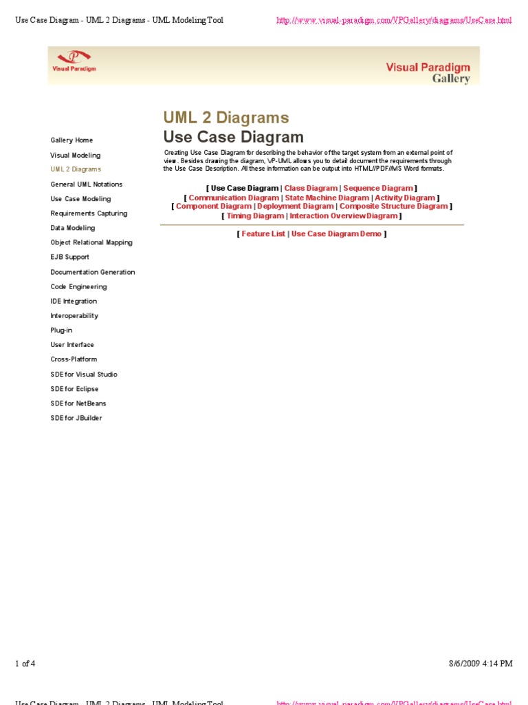 Use Case Diagrams | PDF | Use Case | Unified Modeling Language
