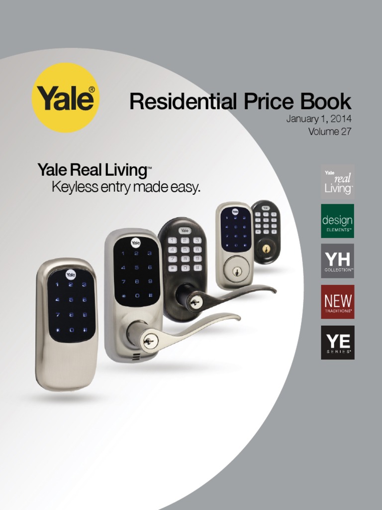 Yale Residential 2014 Price Book | PDF | Arbitration | Implied Warranty