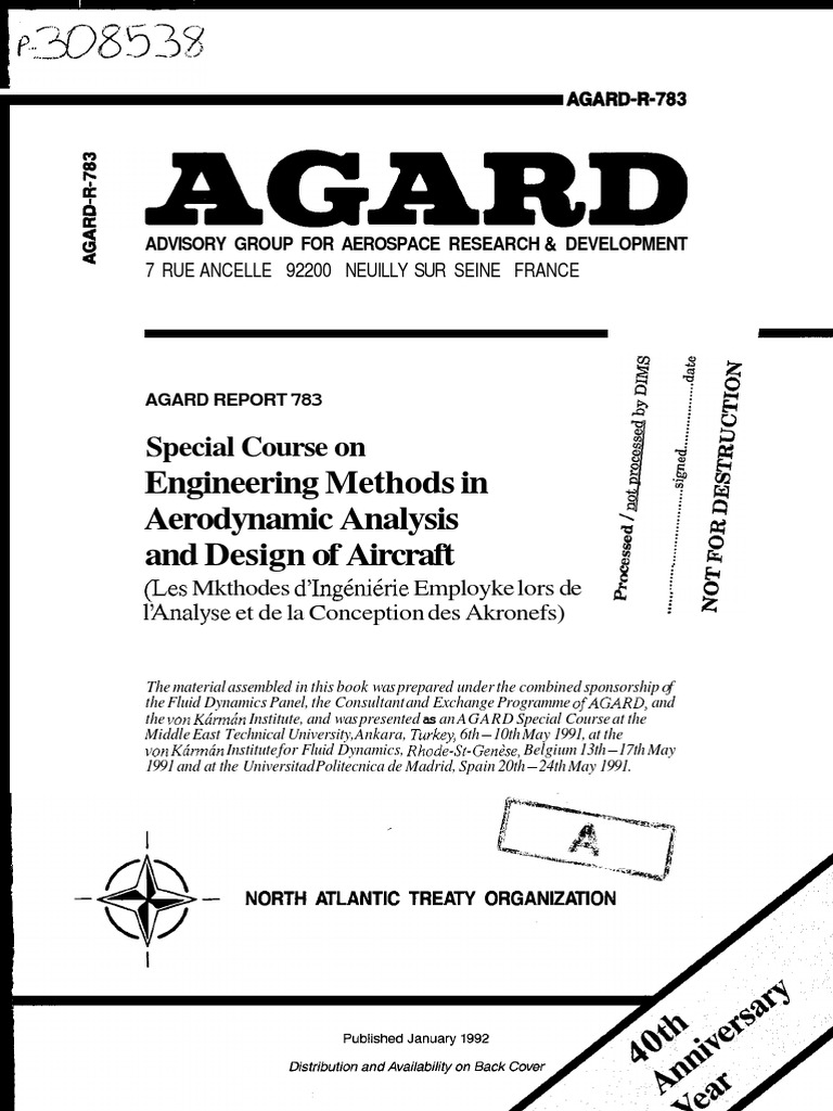Agard R 783 | PDF | Computational Fluid Dynamics | Wind Tunnel