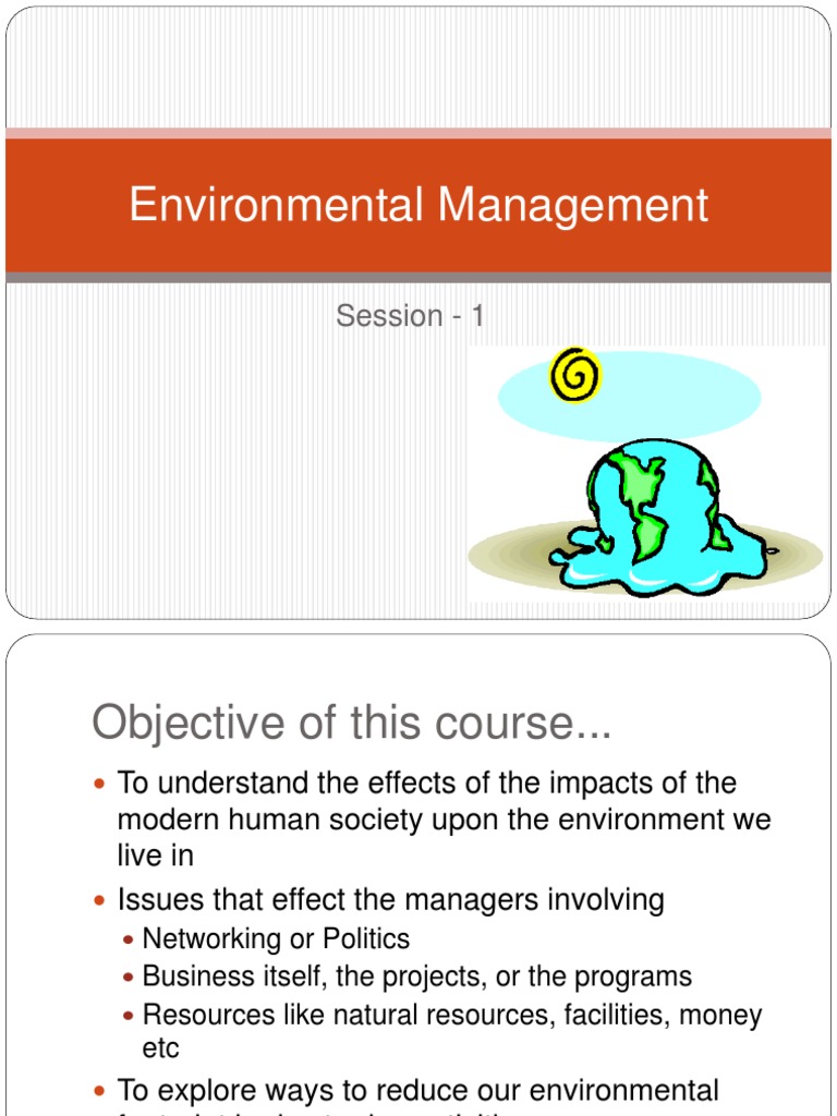 Environmental Management | PDF