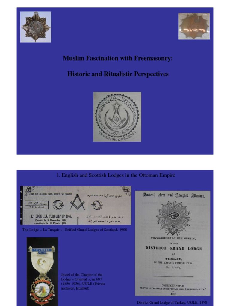 Muslim Fascination With Freemasonry | Freemasonry | Masonic Lodge