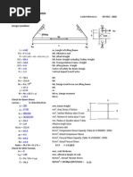 Calculation Sheet: Design of Padeye | PDF | Stress (Mechanics ...