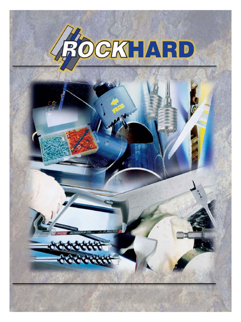 Rock Hard Carbide Tipped Masonry Hammer Drill Catalog. | PDF | Drill ...