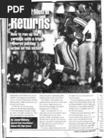 Kickoff Return Schemes Part 2 | PDF | Ball Games | National Football ...