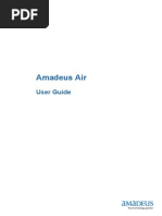 Amadeus PNR Format Guidelines | PDF | Airlines | Data