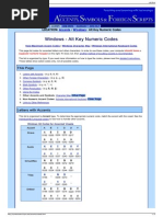 Alt Codes List of Alt Key Codes Symbols PDF | PDF | Ascii | Notation