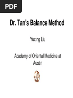 DR Tans Balance Method PDF | PDF | Human Leg | Musculoskeletal System