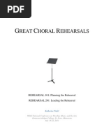 Hand Signals For Choral Conducting | PDF | Song Structure | Choir