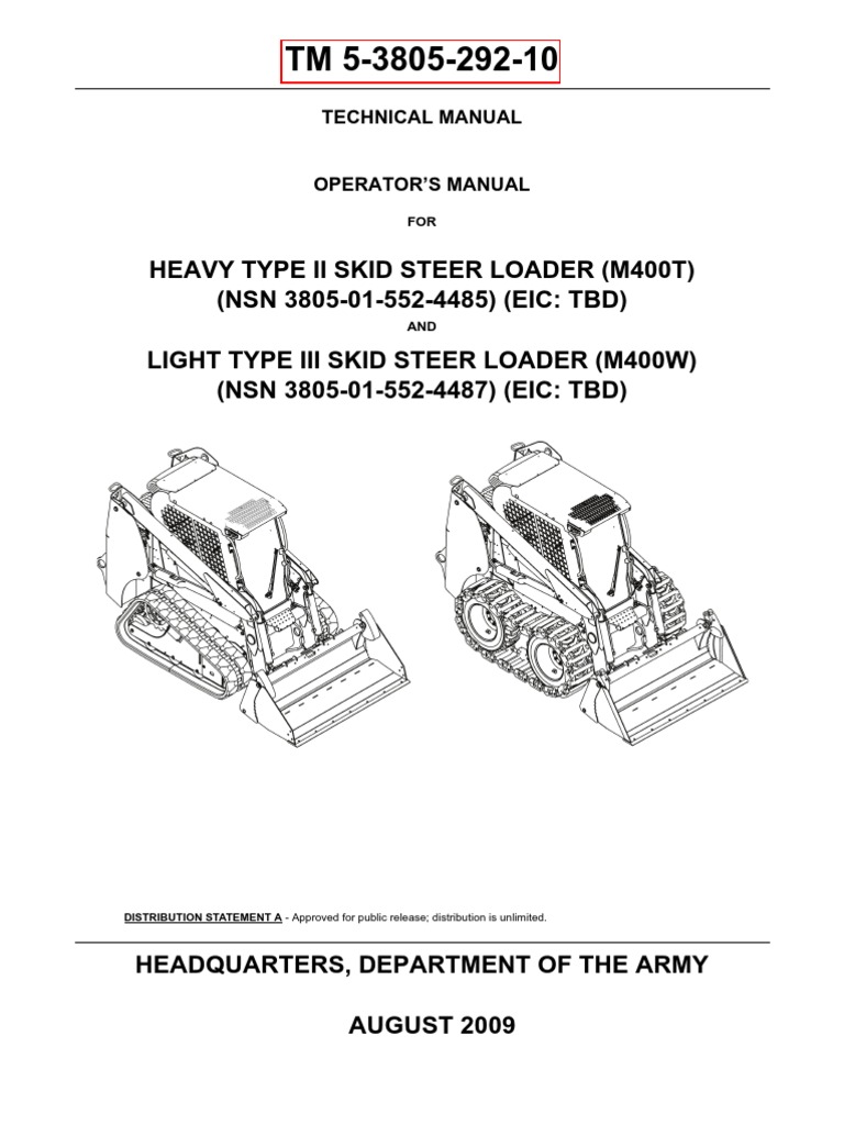 TM 5-3805-292-10 PART 1 IVECO M400T AND M400W | Exhaust Gas | Carbon ...