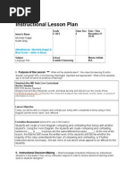 Lesson Plan-Something From Nothing | PDF | Learning | Pedagogy