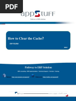How To Clean Up The Cache After Applying Changes That Affect | PDF | Information Technology ...