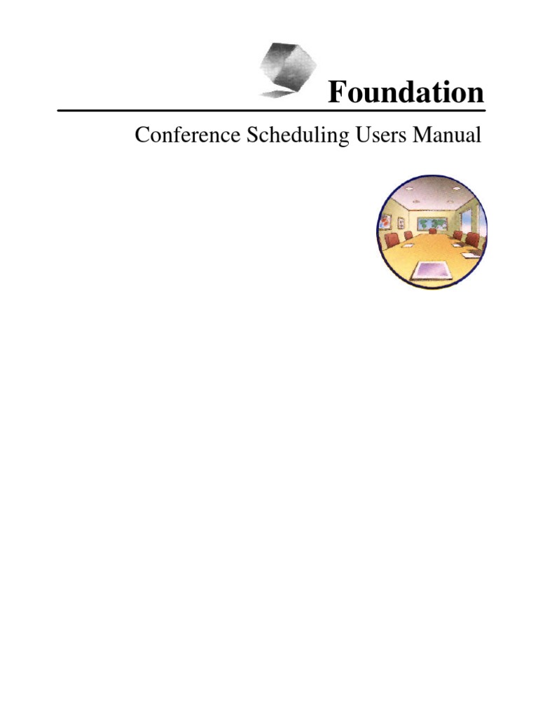 Conference Manual | PDF | Button (Computing) | Password