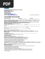 Auxiliary Pioneer Service Application | PDF