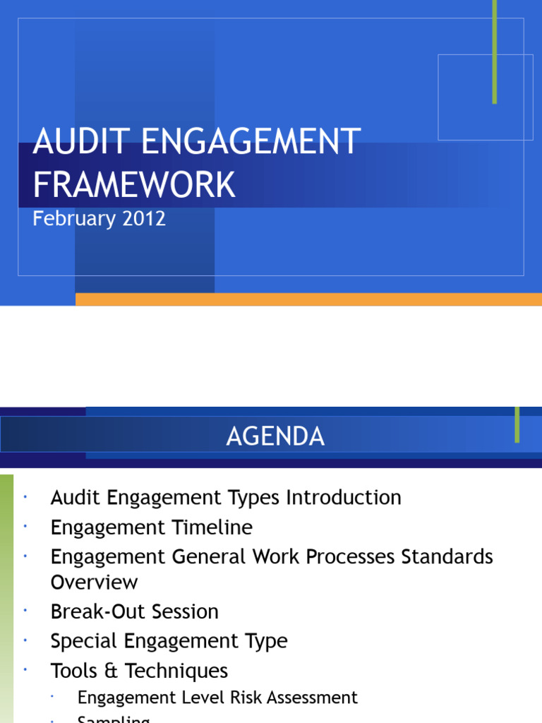 Internal Controls Engagement Framework | PDF | Audit | Internal Control