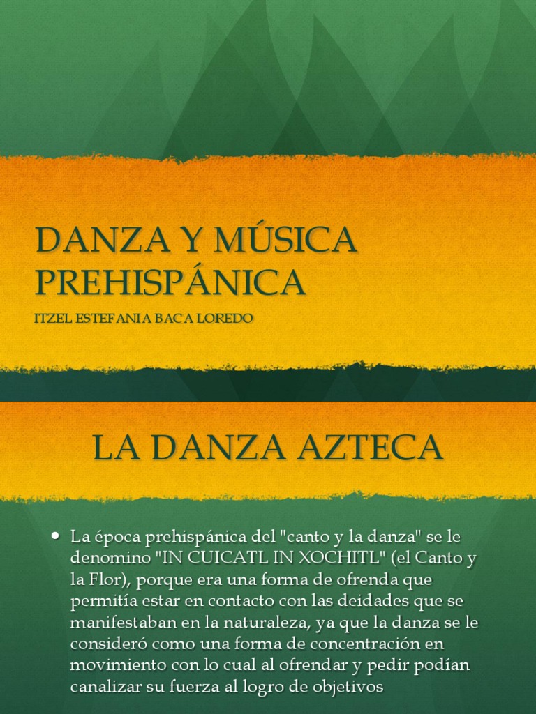 Danza y Musica Azteca | PDF | Rituales | Sonido