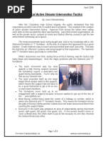 SWAT Team Tactics | PDF | Swat | Projectile Weapons