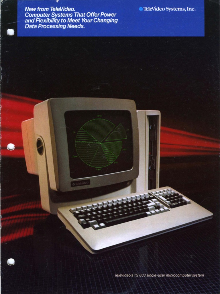 Televideo Brochure 198303 | PDF | Operating System | Personal Computers