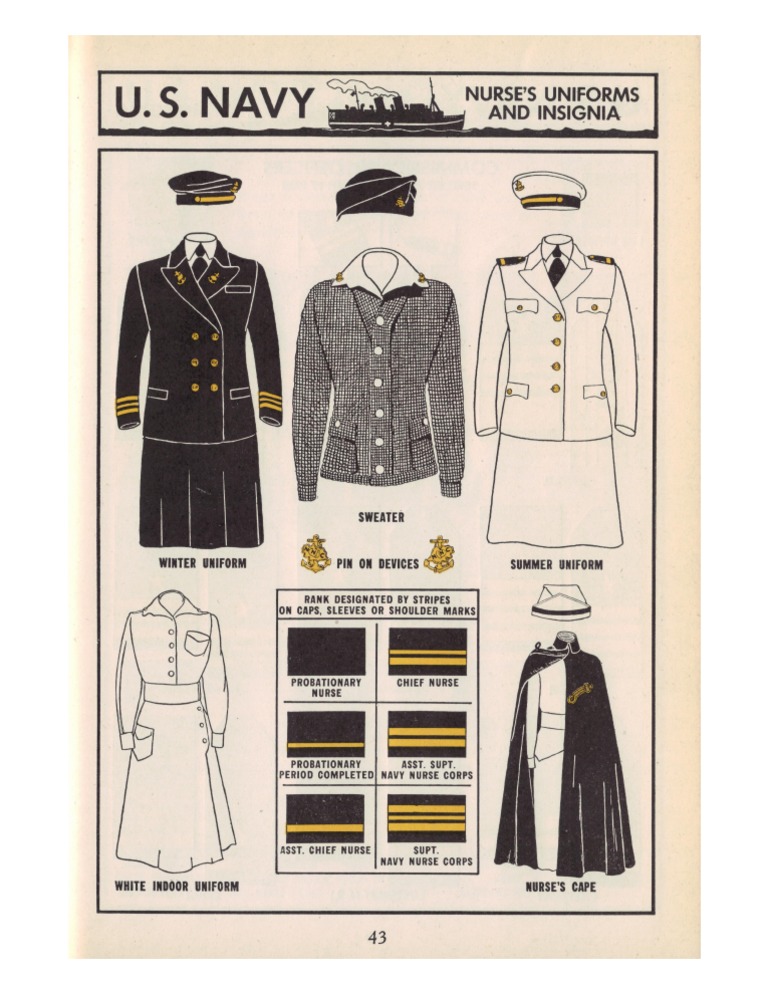 WW2 United States Navy Wave Uniforms | PDF | Business