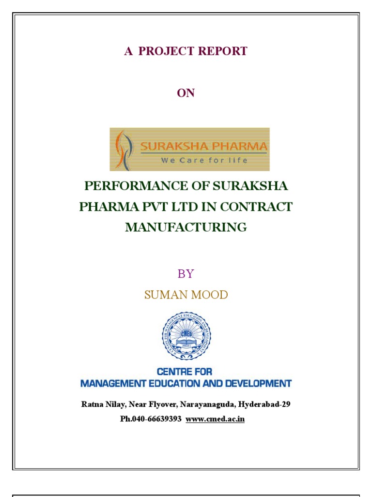 Suraksha Final Project Work Modified | PDF | Generic Drug ...