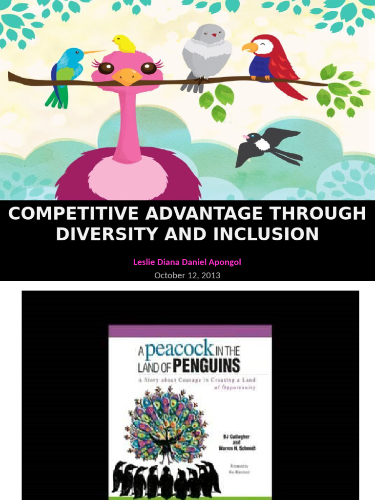 Competitive Advantage Through Diversity and Inclusion Report | PDF | Competitive Advantage ...