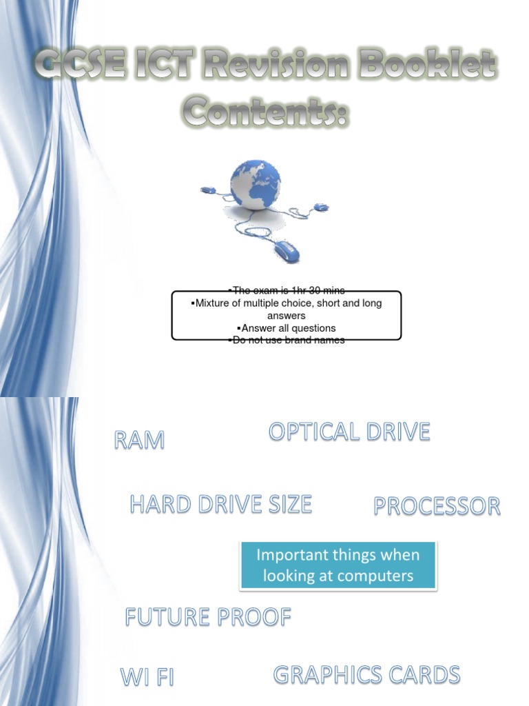 GCSE ICT Revision Booklet Updated | Email | Internet | Free 30-day ...