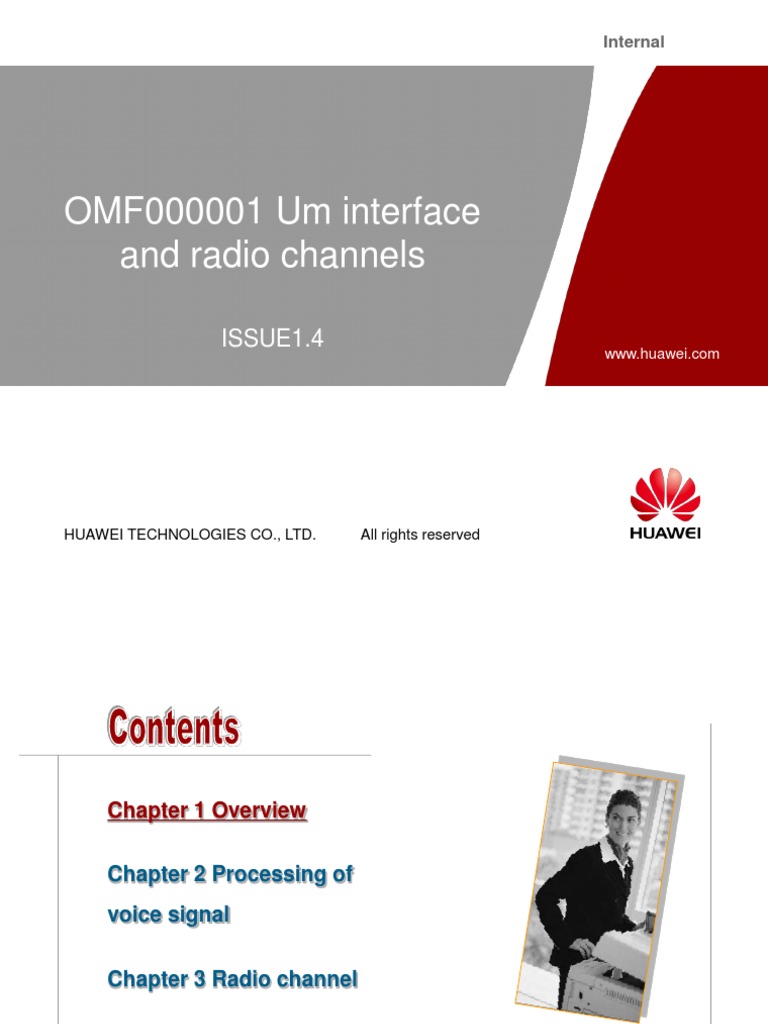 OMF000001 Um Interface and Radio Channels ISSUE1.4 | Download Free PDF ...