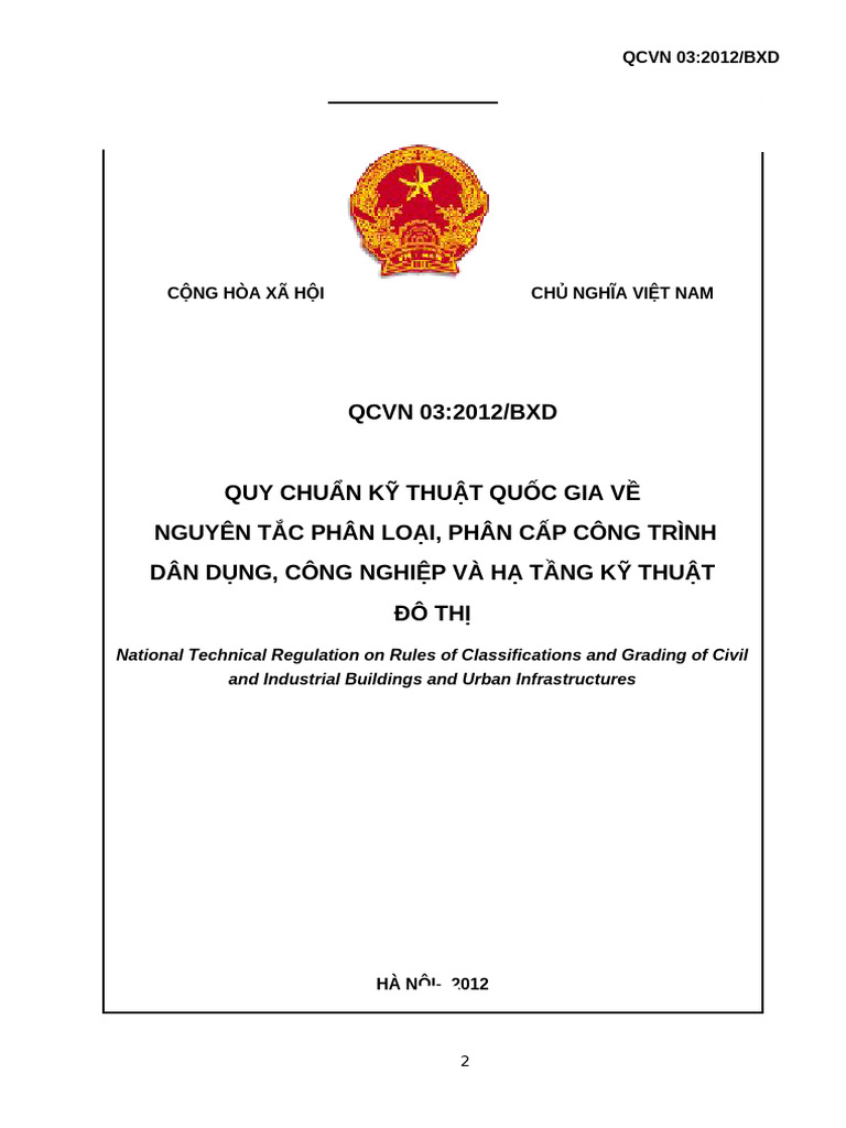 QCVN 03 - 2012 | PDF
