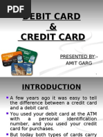 Plastic Money Full Project | PDF | Debit Card | Credit Card