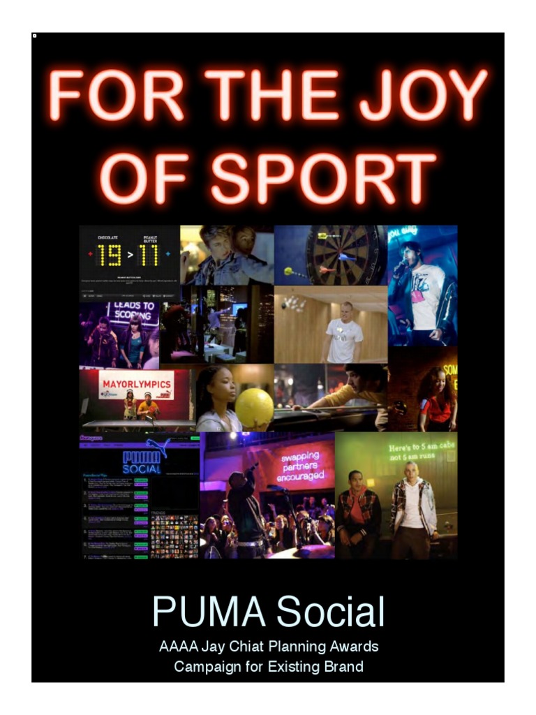 PUMA Social: Defining a New 'Sportslifestyle' Category and Positioning ...