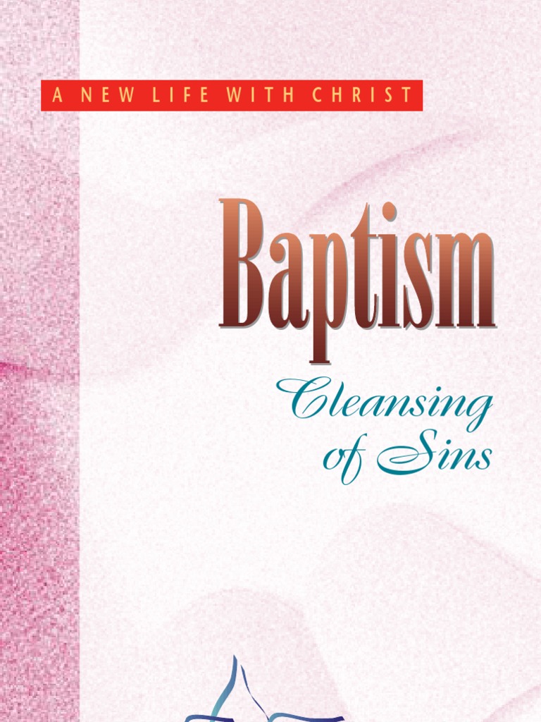 Baptism: Cleansing of Sins | PDF | Baptism | Sin