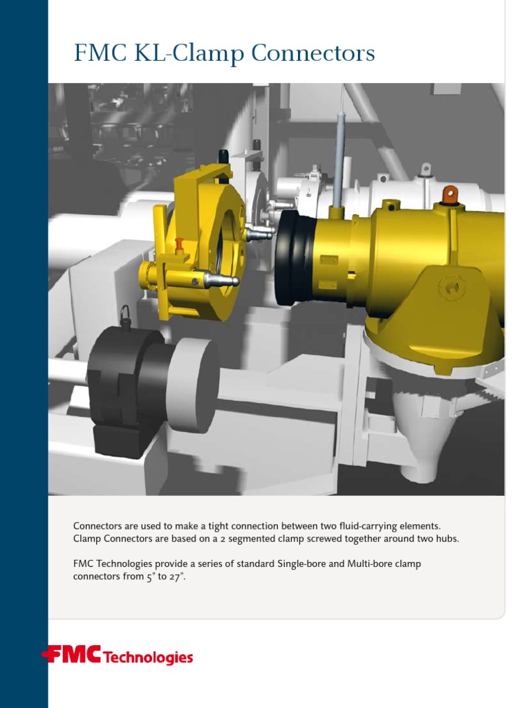 FMC KL-Clamp Connectors | PDF | Electrical Connector | Mechanical ...