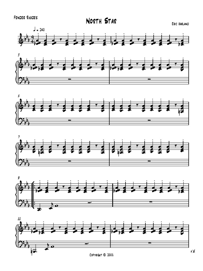 Eric Harland North Star Chart PDF | PDF