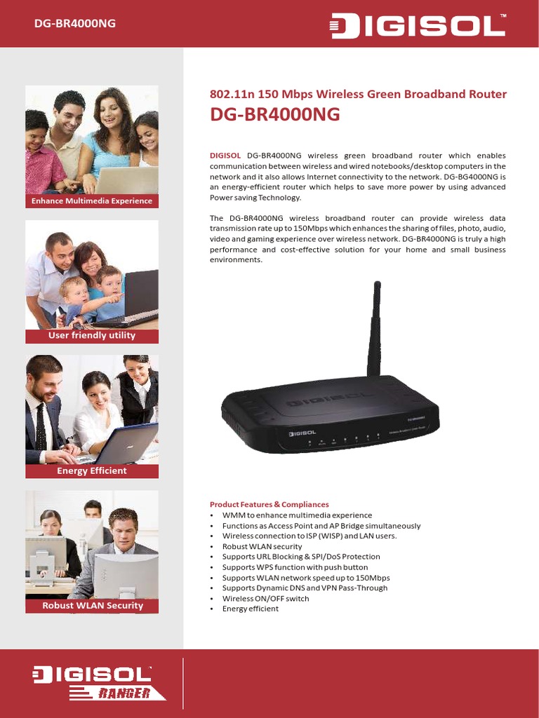 Data Products DIGISOL RANGER Series Downloads DG-BR4000NG | PDF ...