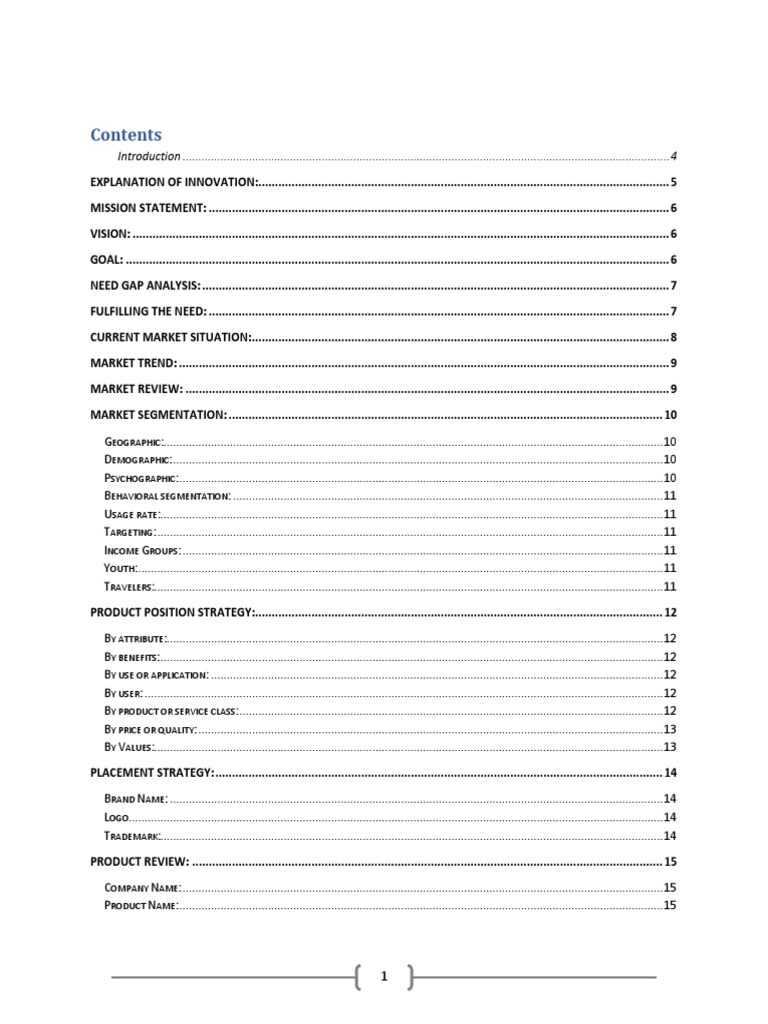 Project On Flavoured Bread | PDF | Market Segmentation | Pricing