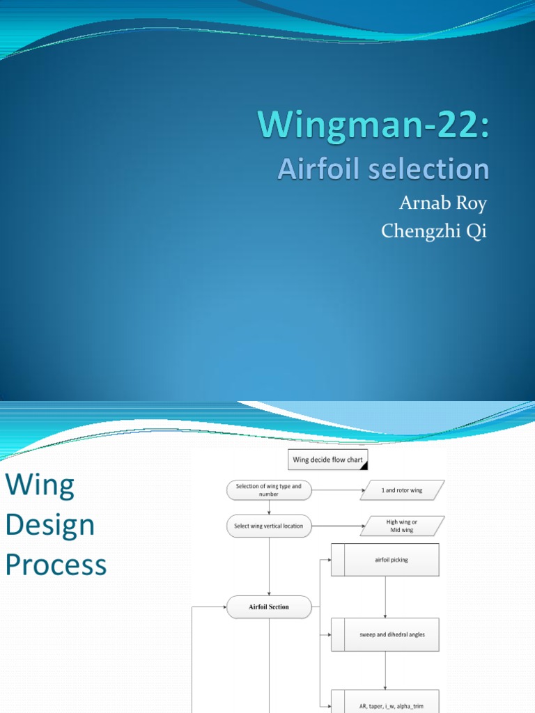Airfoil Selection, Roy | PDF | Airfoil | Lift (Force)