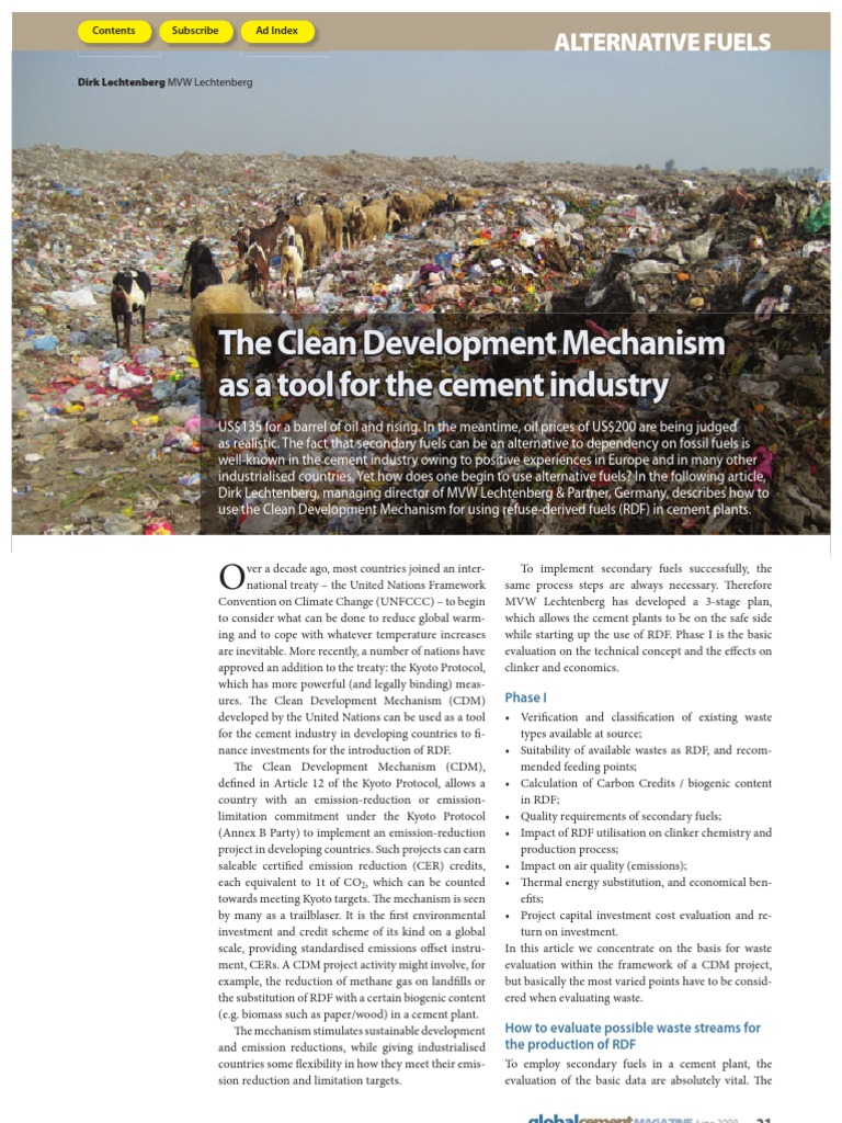 June 2008 CDM GCL | PDF | Clean Development Mechanism | Kyoto Protocol