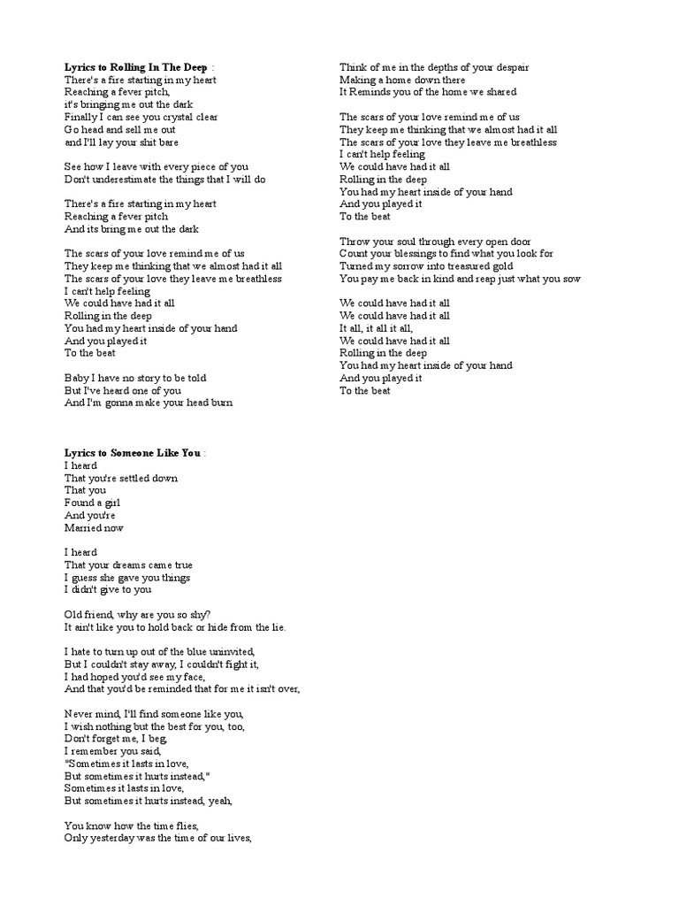 Adele 21 | PDF | Adele | Songs Written