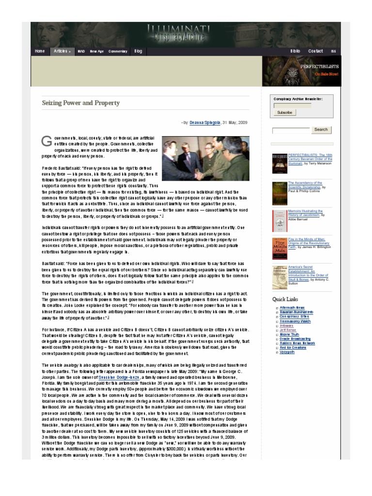 Seizing Power and Property | PDF | Al Qaeda | World Politics