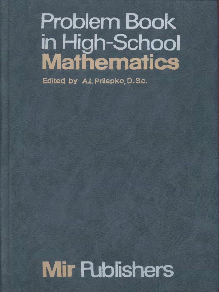 prilepko-problem-book-in-high-school-mathematics-teaching-mathematics