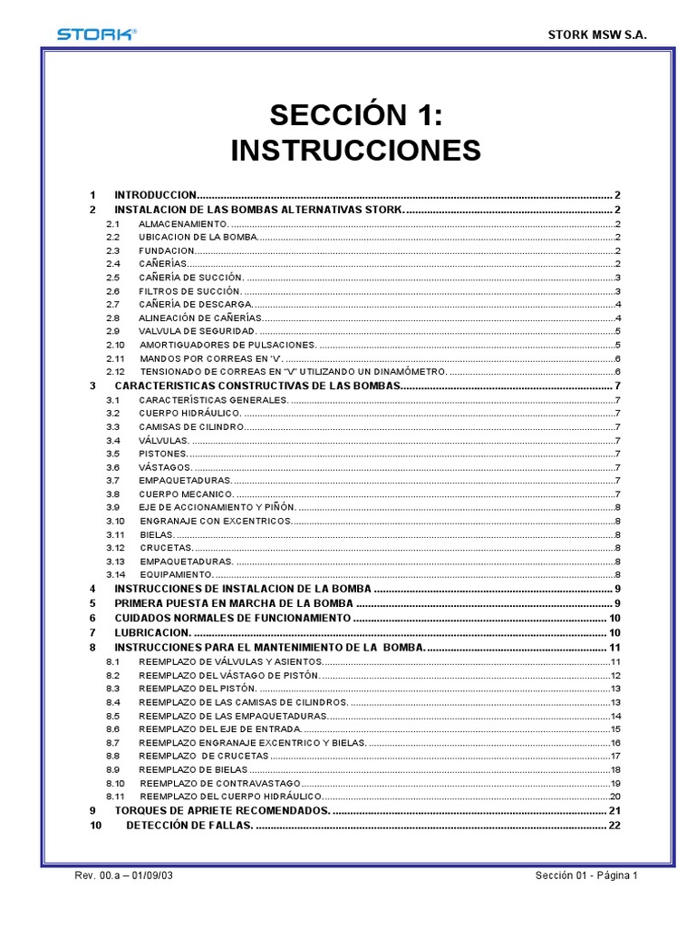 Manual Dplex-Seccin 1 R00 | PDF | Bomba | Engranaje