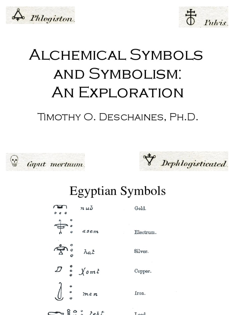Alchemical Symbols and Their Meanings | PDF
