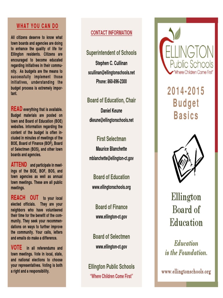Budget Timeline Flyer For Dec. 2013 | PDF | Budget | Government