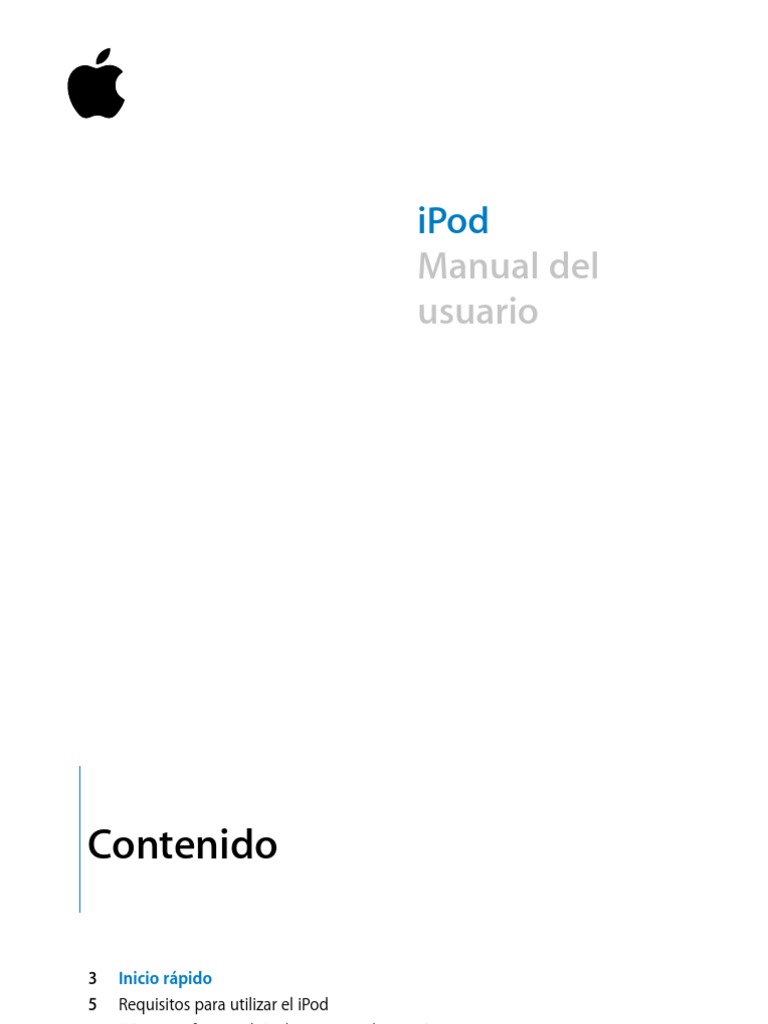 Manual Ipod Esp | PDF
