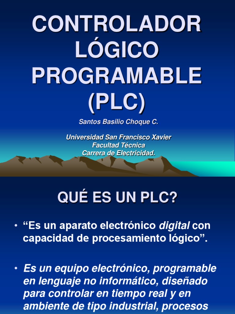 Controlador Lógico Programable (PLC) | PDF | Informática