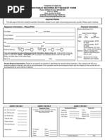 Newark NJ OPRA Request Form | PDF | United States Postal Service | Mail