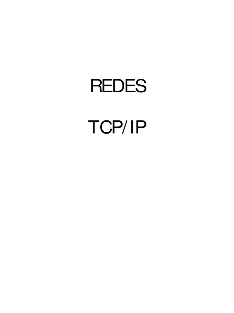 Curso TCP Ip PDF | PDF | Protocolos de internet | Red de computadoras